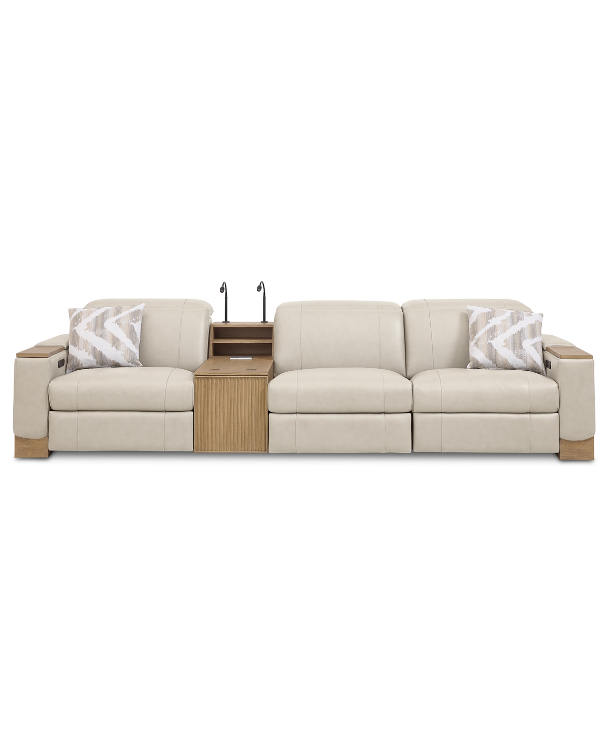 Click here for Maxyne 4-Pc. Leather 3 Power Motion Recliner Sofa... prices