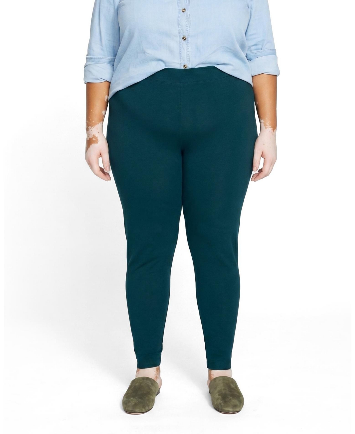 Click here for Universal Standard Plus Size Roya Leggings 27 Inch... prices