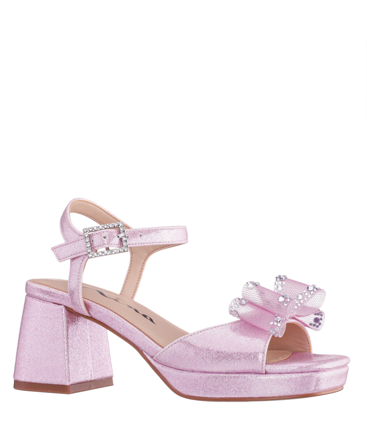 Click here for Nina Big Girl Aiza Heel Platform Sandal - Pink prices