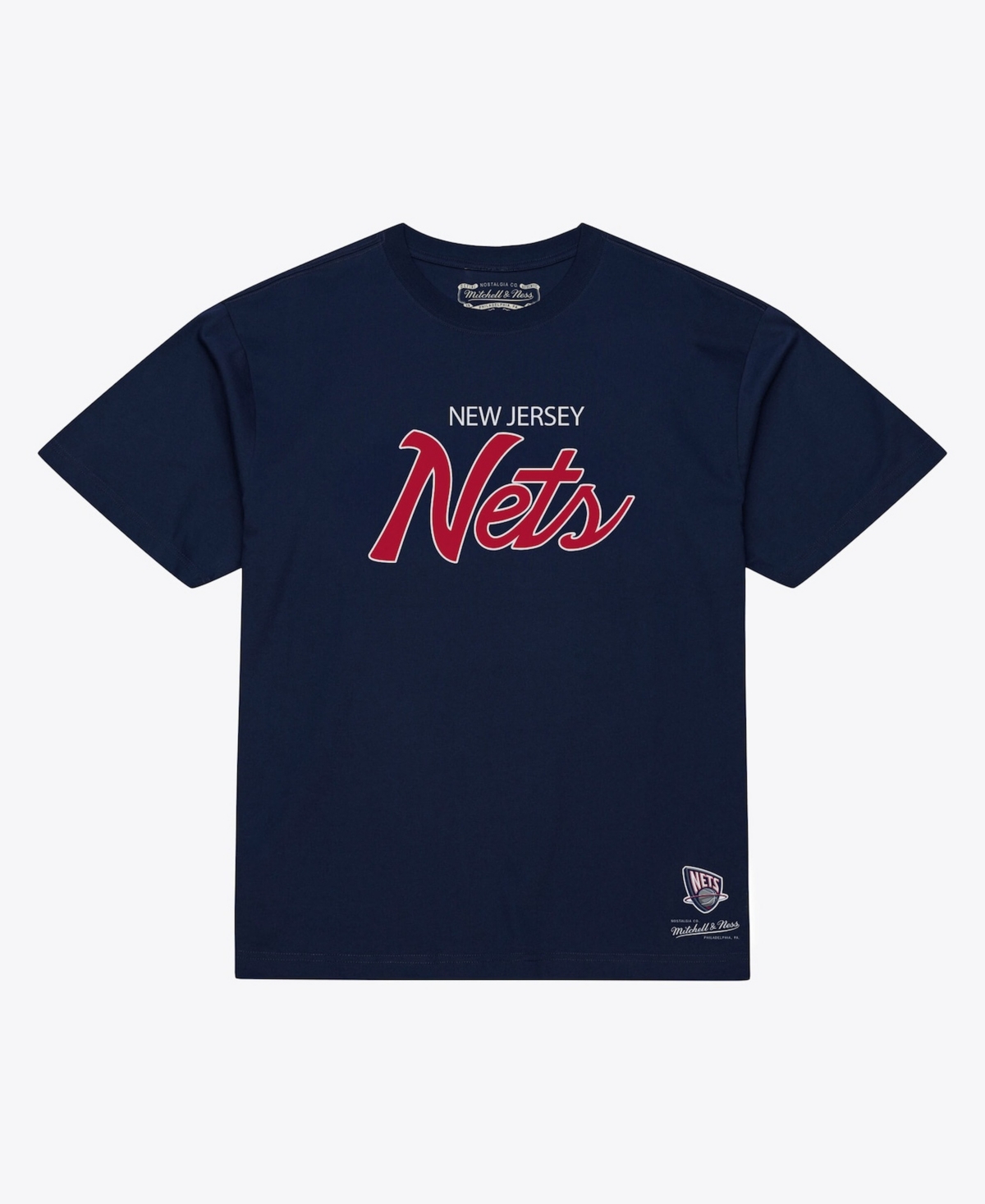 Click here for Mitchell & Ness Mens Navy New Jersey Nets Vintage... prices