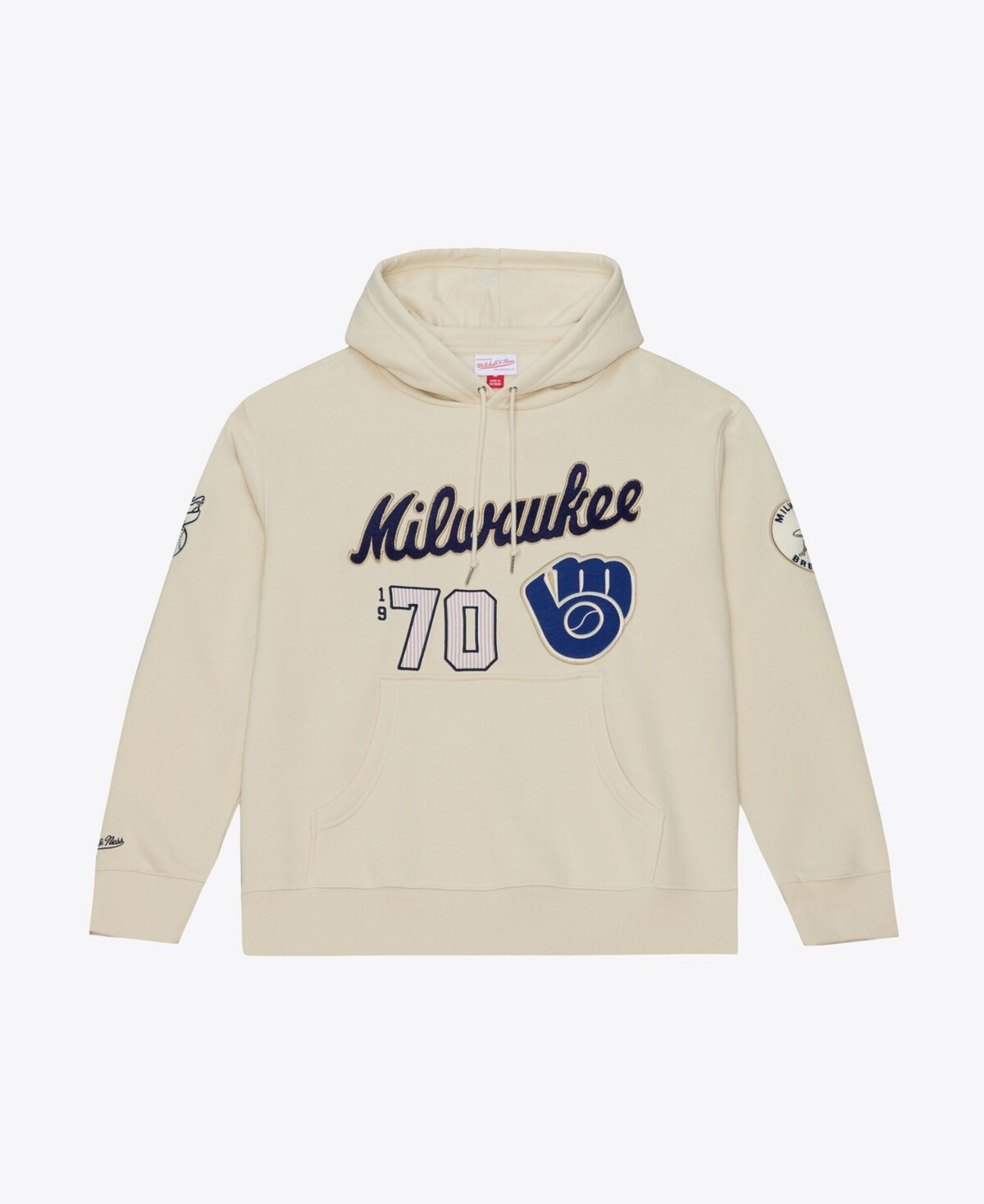 Click here for Mitchell & Ness Mens Cream Milwaukee Brewers Yacht... prices