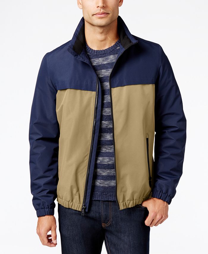 Nautica Big & Tall Colorblocked Windbreaker - Macy's