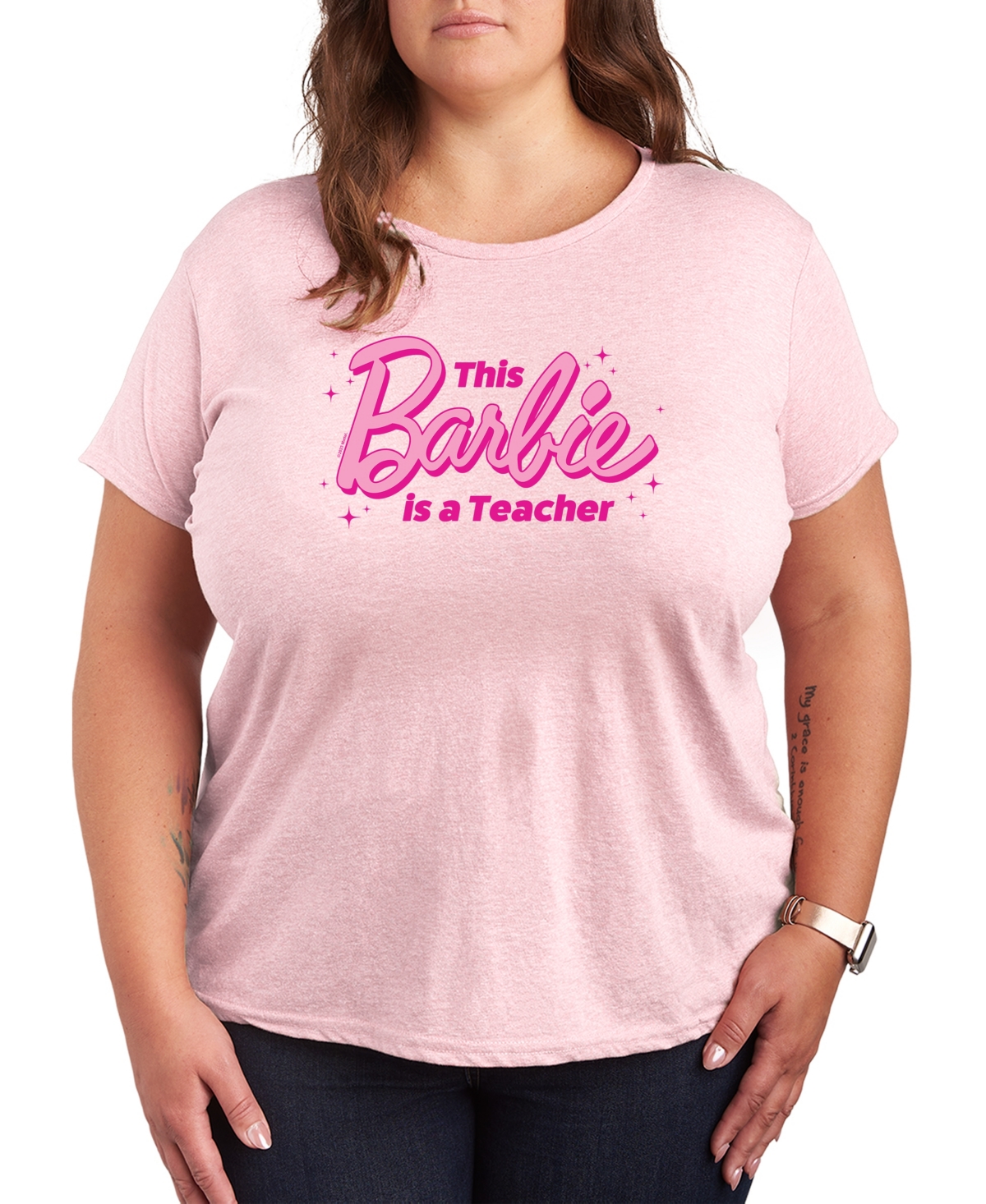 Click here for Hybrid Apparel Plus Size Barbie Teacher Graphic T-... prices