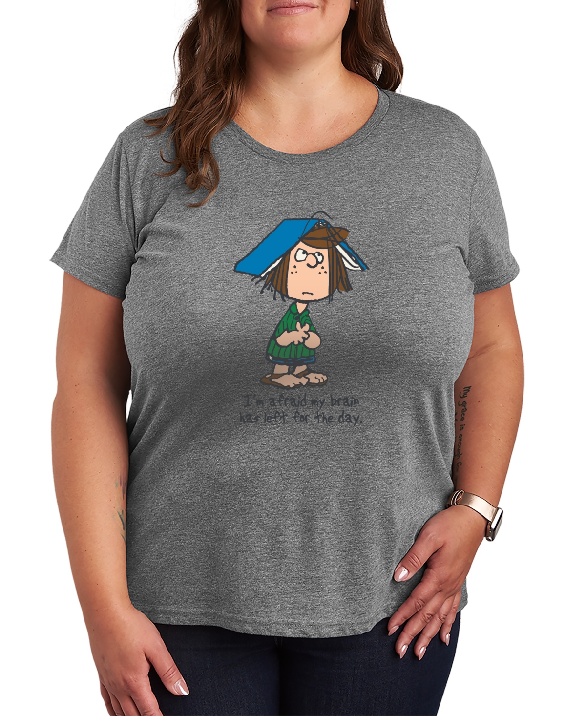 Click here for Hybrid Apparel Plus Size Peanuts Peppermint Patty... prices