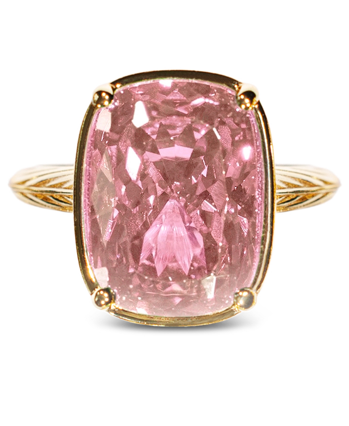 Click here for Sterling Forever Elongated Cushion Pink Sapphire C... prices