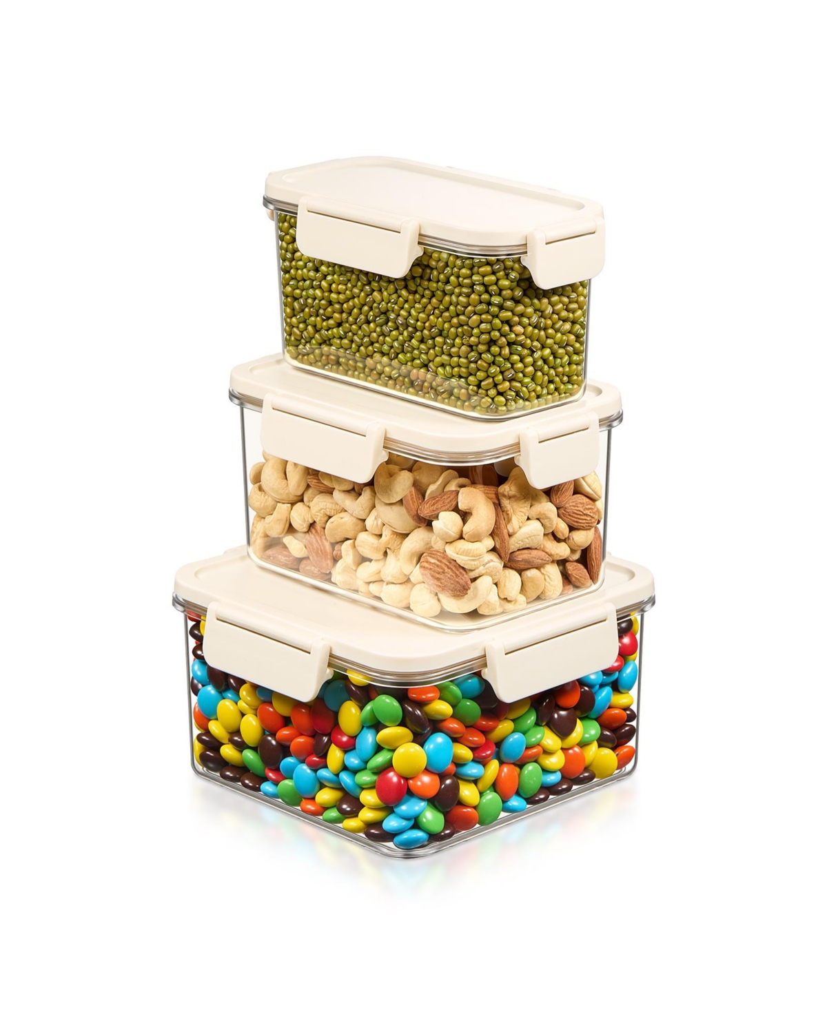 Click here for Sorbus 3-Piece Assorted Snap Lids Airtight Food St... prices
