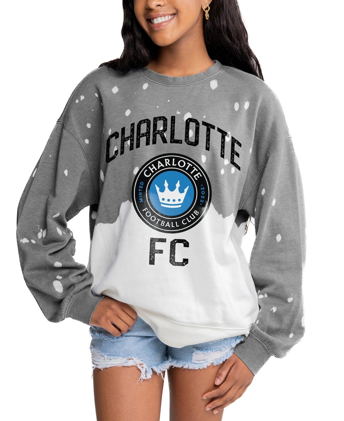 Click here for Gameday Couture Womens Gray Charlotte Fc Twice As... prices