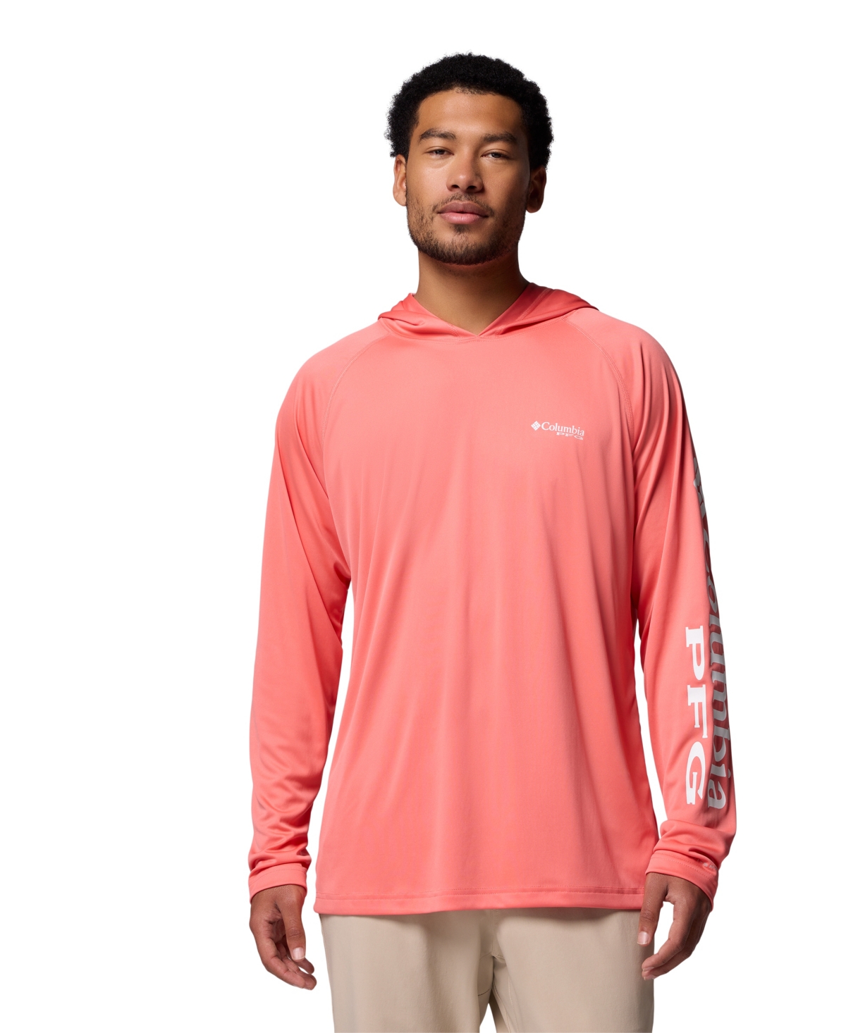Click here for Columbia Mens Terminal Tackle Upf 50 Hoodie - Melo... prices