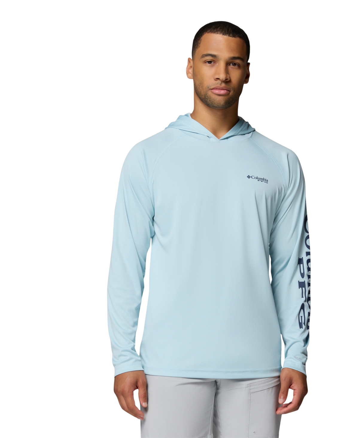Click here for Columbia Mens Terminal Tackle Upf 50 Hoodie - Mari... prices
