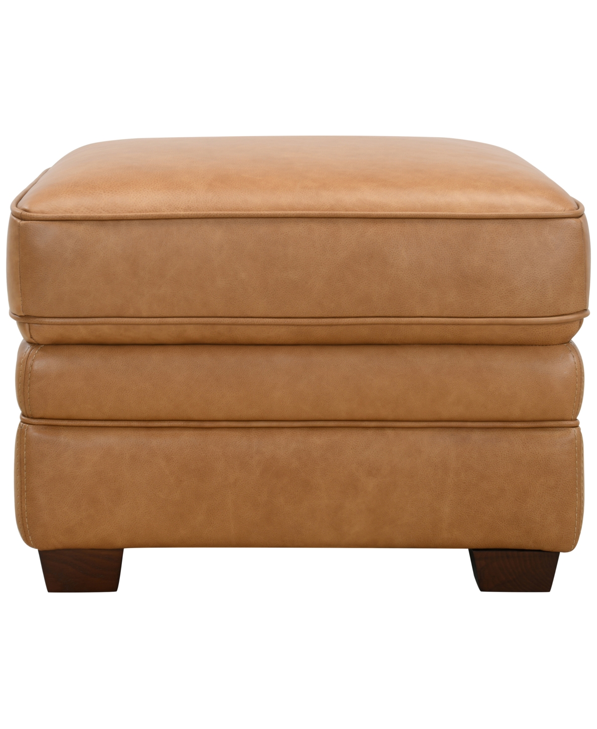 Click here for Gaspare 26 Leather Ottoman  Macys Exclusive - Toff... prices