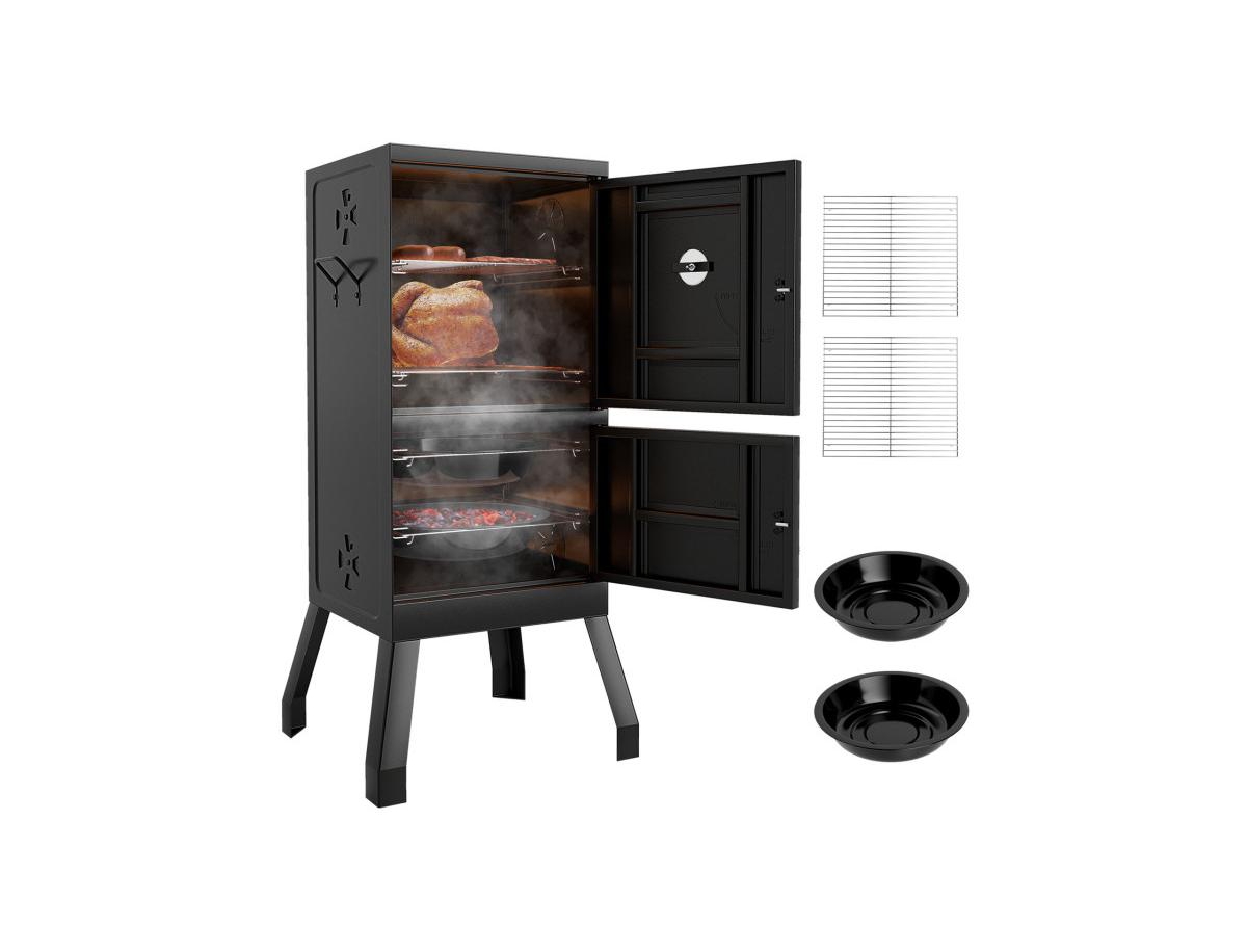 Click here for Mondawe Vertical 2-Tier Outdoor Barbeque Grill wit... prices