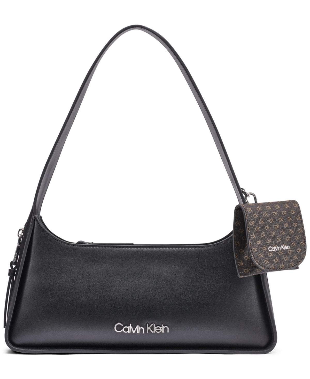 Click here for Calvin Klein Kyren Medium Shoulder Handbag - Black... prices