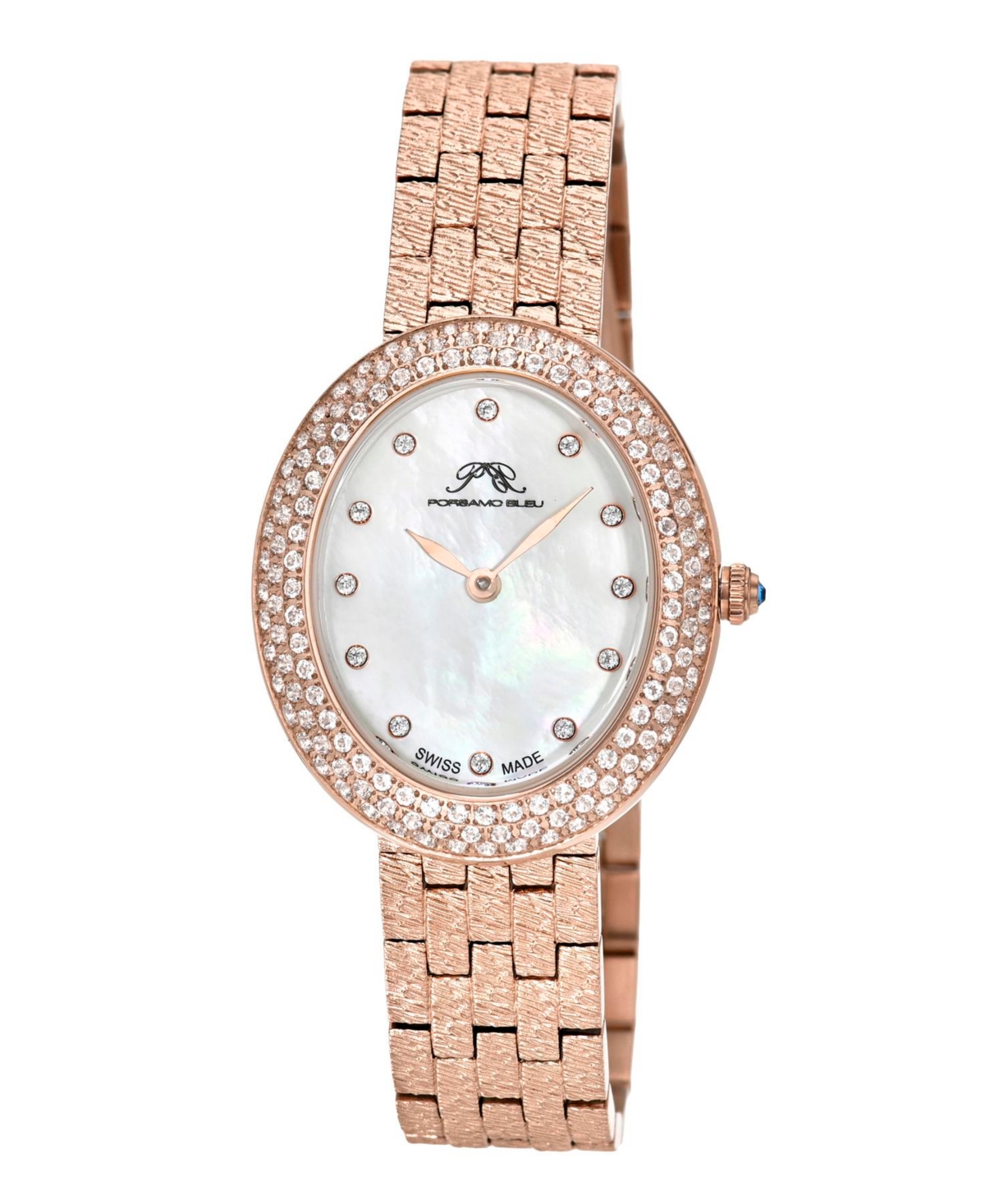 Click here for Porsamo Bleu Womens Topaz Angelica Stainless Steel... prices