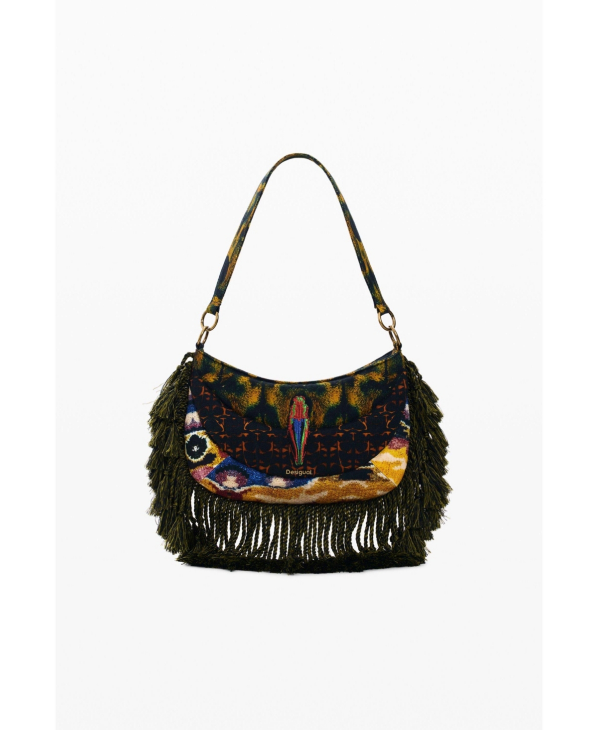 Click here for Desigual Womens Fringed Bag Designed by Mr. Christ... prices