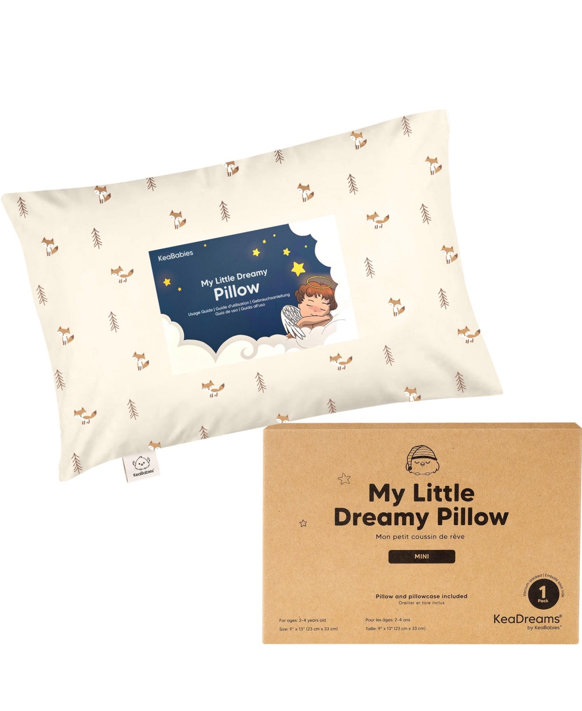 Click here for KeaBabies Toddler Mini Pillow and Pillowcase for C... prices