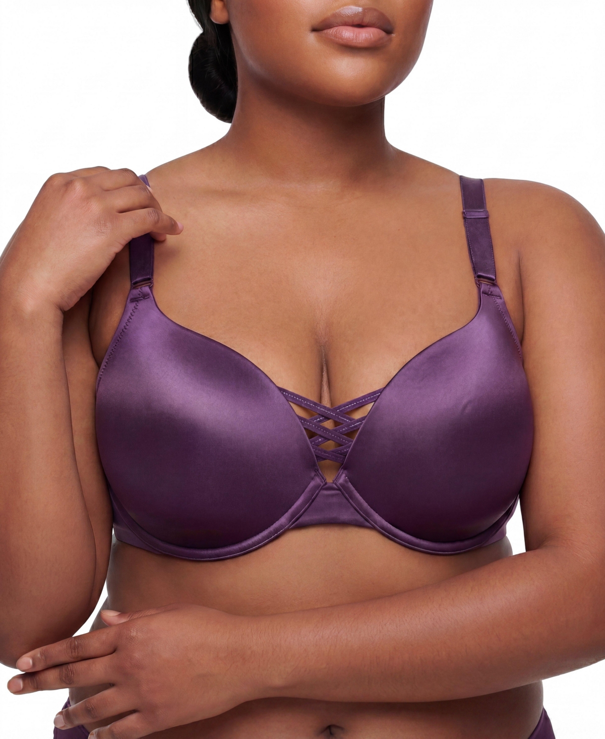 Click here for Torrid Womens Xo Plunge Push-Up Shine Bra with Cri... prices