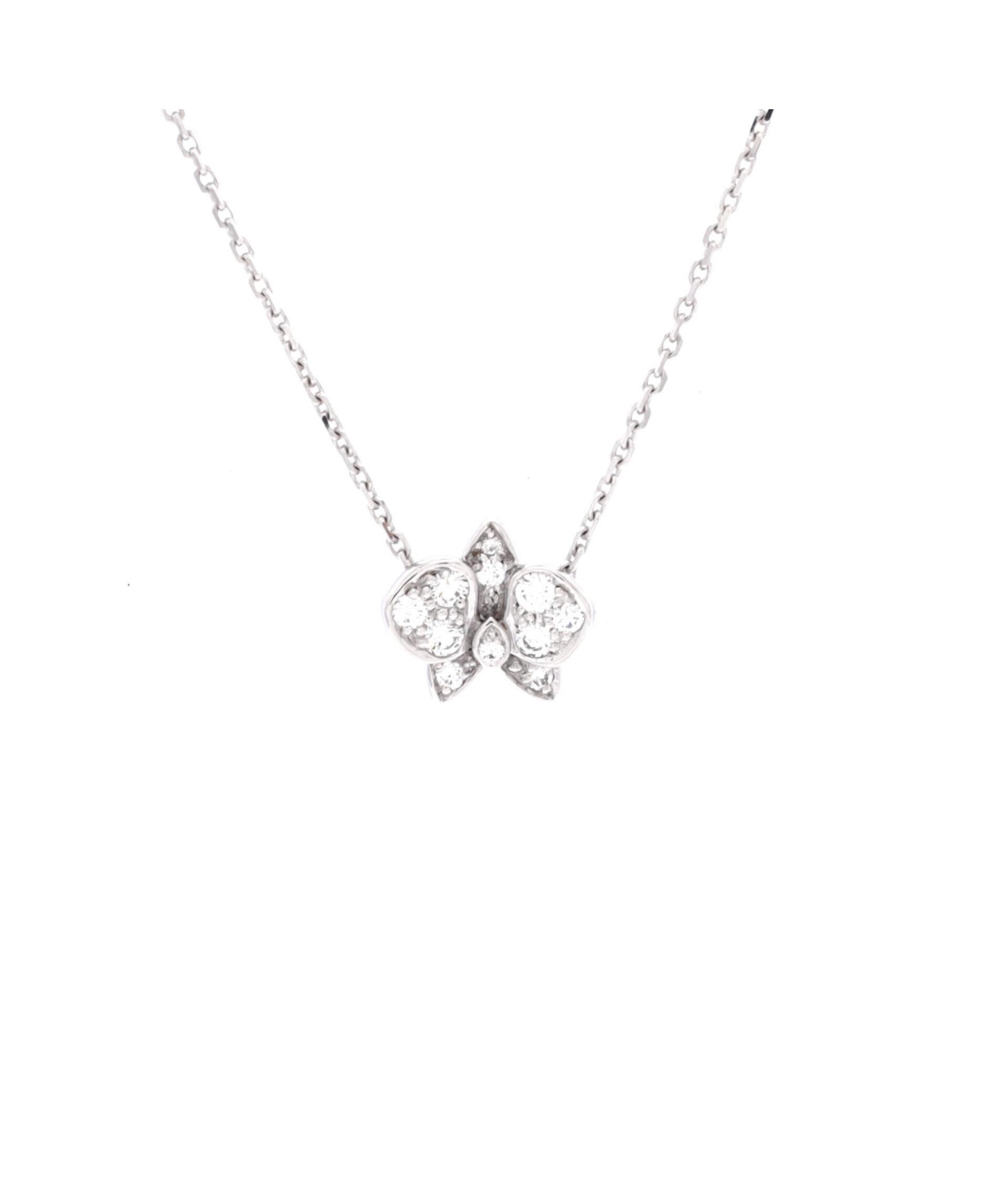 Click here for Pre-Owned Cartier Caresse DOrchidees Necklace - 18... prices