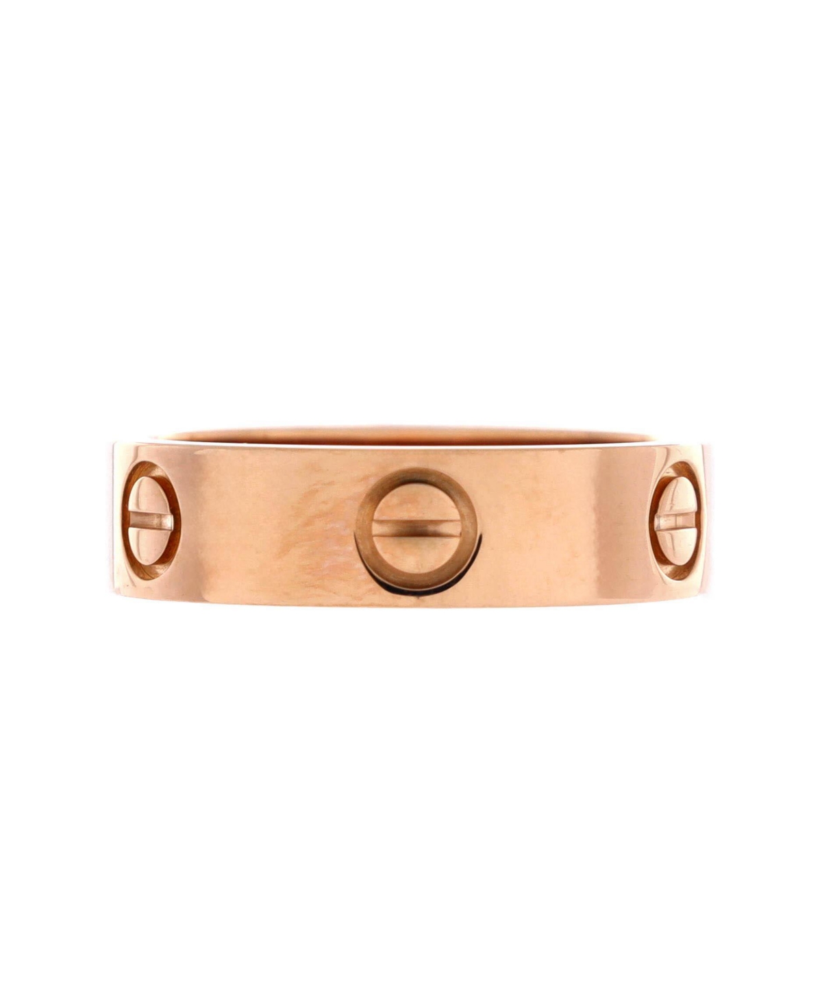 Click here for Pre-Owned Cartier Love Band Ring - 18k rose gold prices