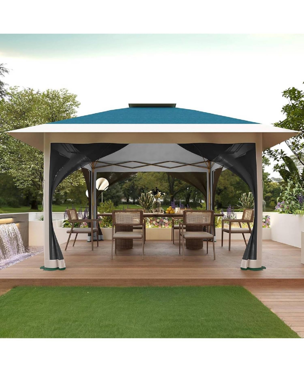 Click here for gaomon 12x12 feet Pop Up Gazebo Outdoor Canopy She... prices