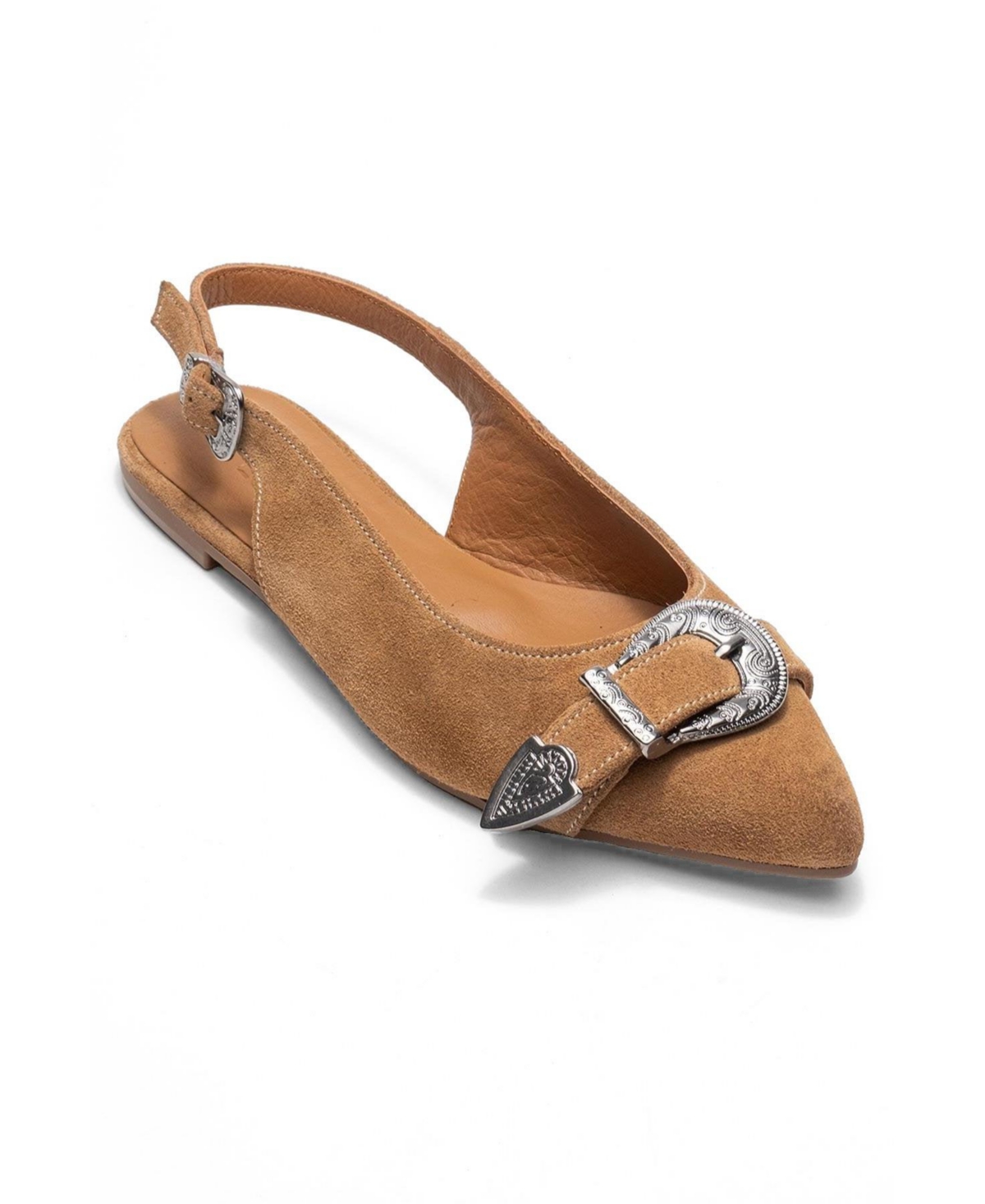 Click here for Forever & Always Shoes Womens Cordelia Leather Poi... prices