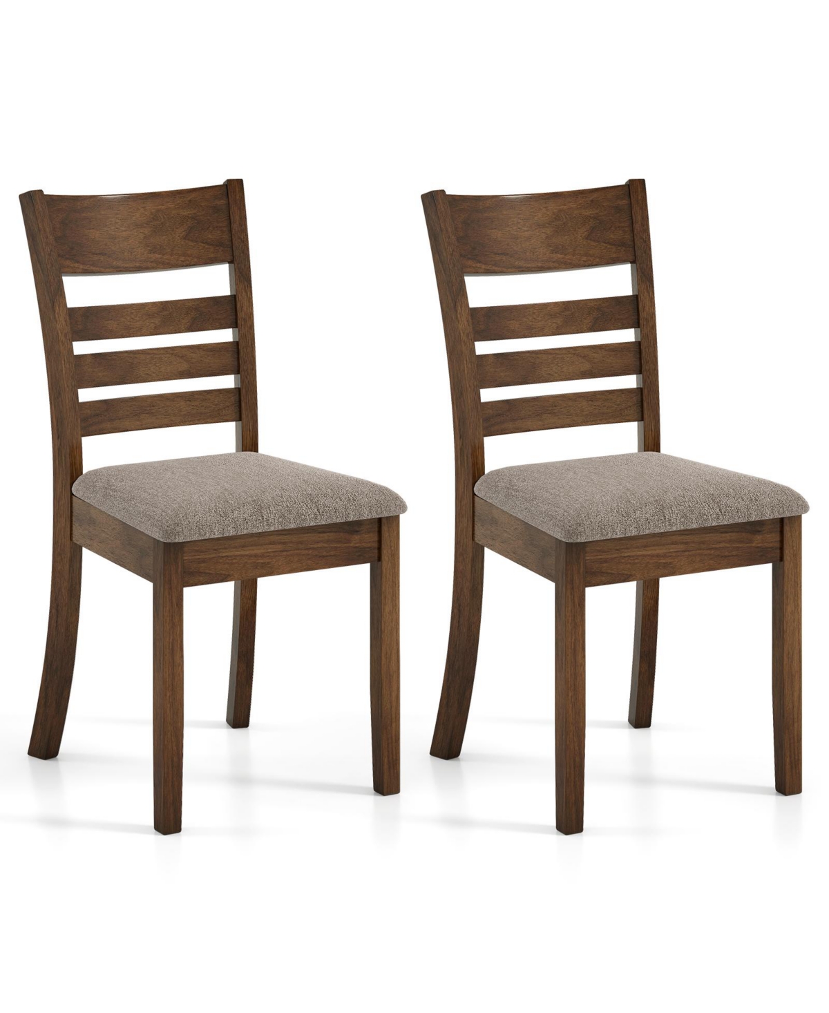 Click here for Costway Wooden Dining Chairs with Rubber Wood Fram... prices