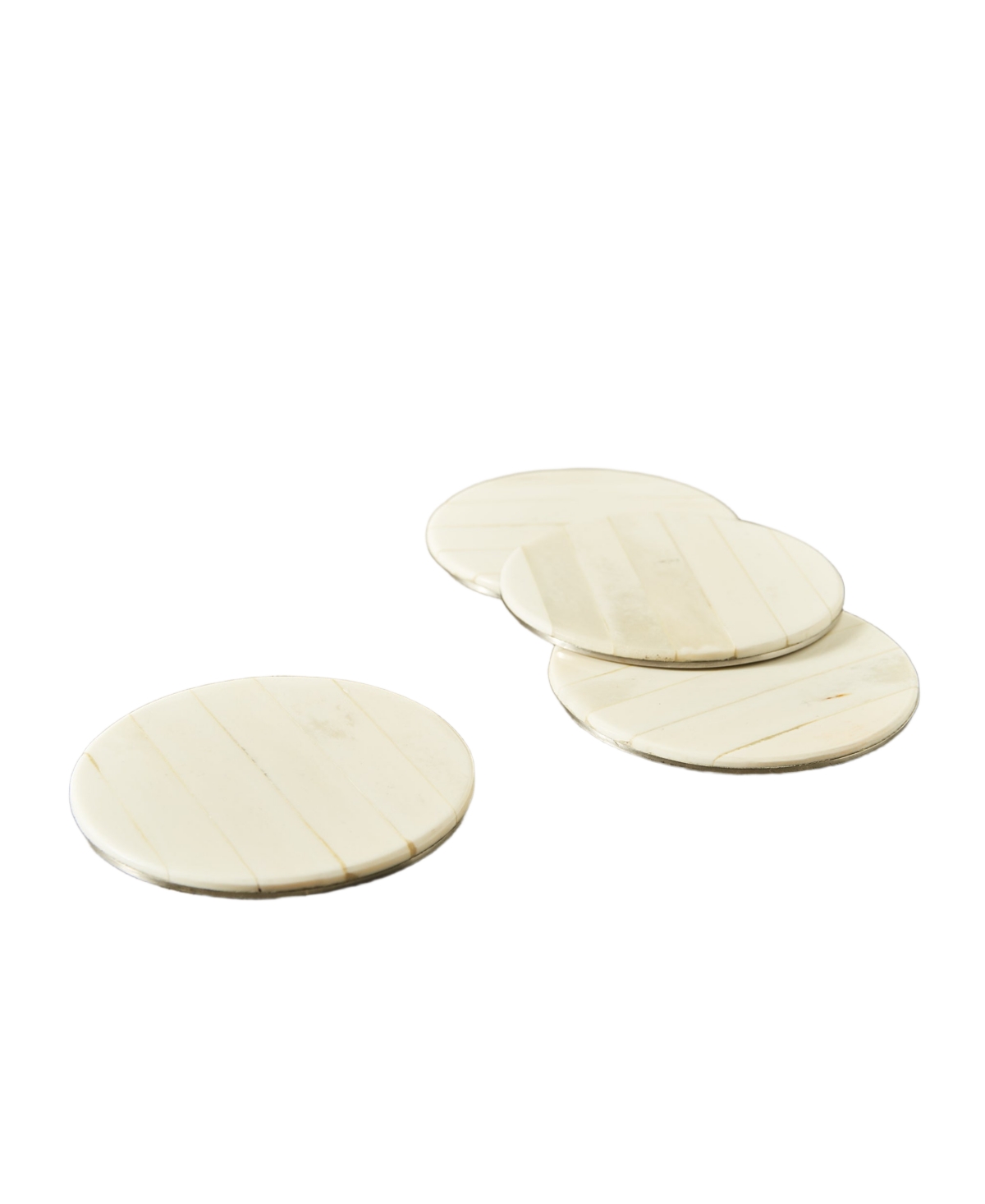 Click here for The Collective Set of 4 Blanco Coasters - Natural prices