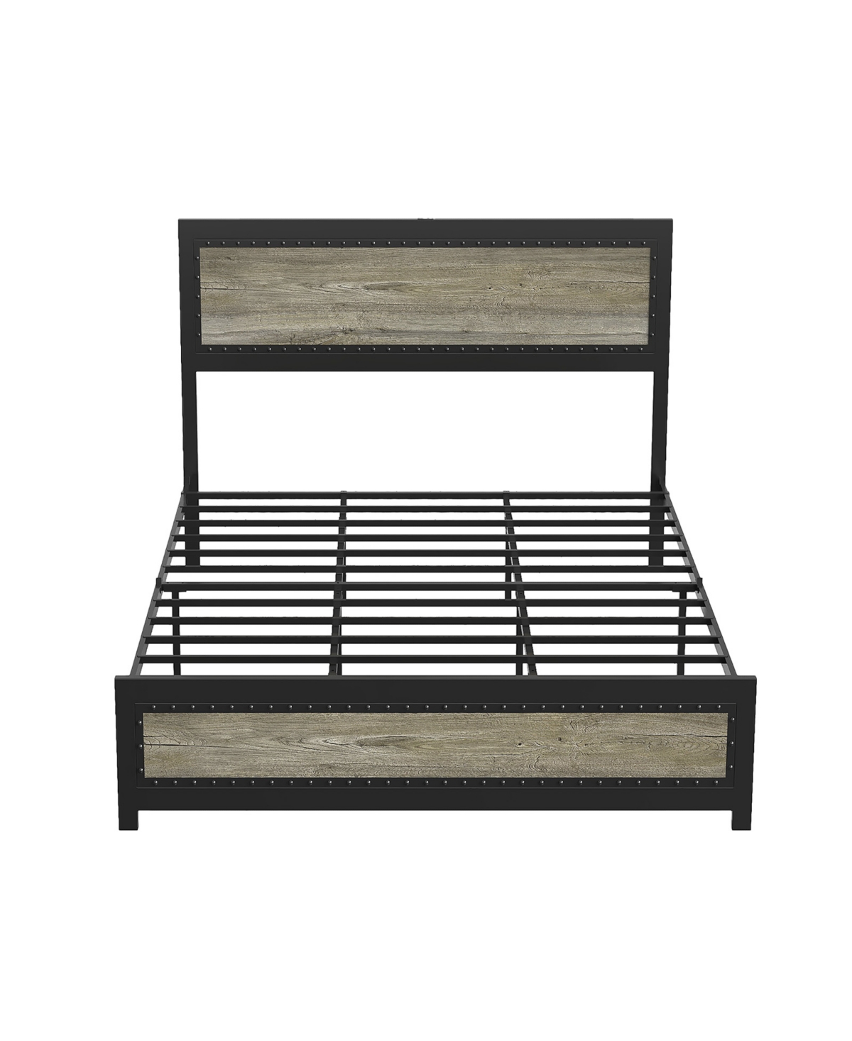 Click here for homfan Platform Bed Frame with Charging Station  I... prices