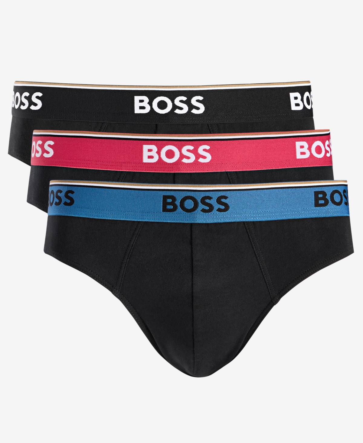Click here for Boss by Hugo Boss Mens Power Briefs  Pack of 3 - B... prices