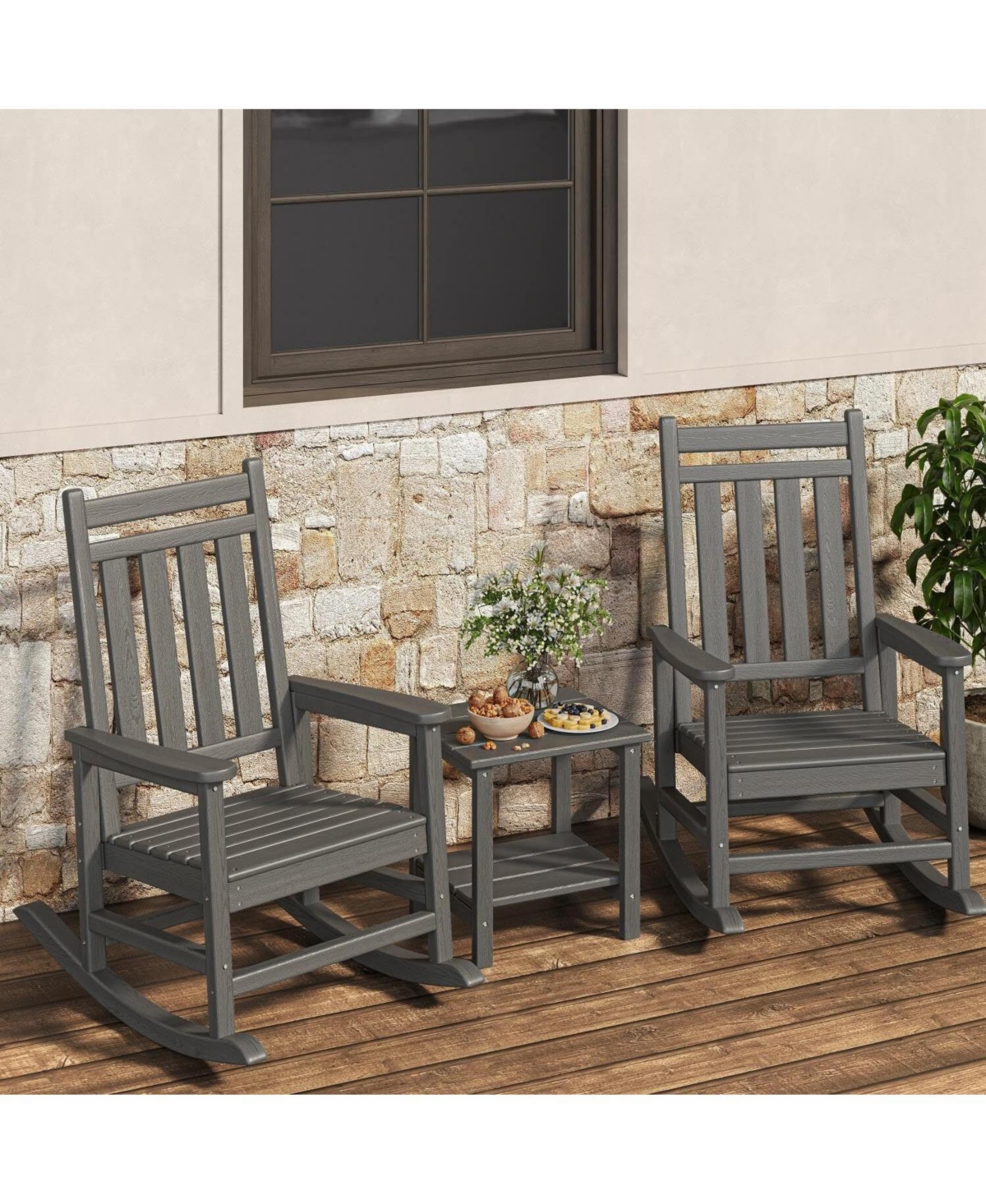Click here for Xo 2 Piece All Weather Resistant Outdoor Hdpe Porc... prices