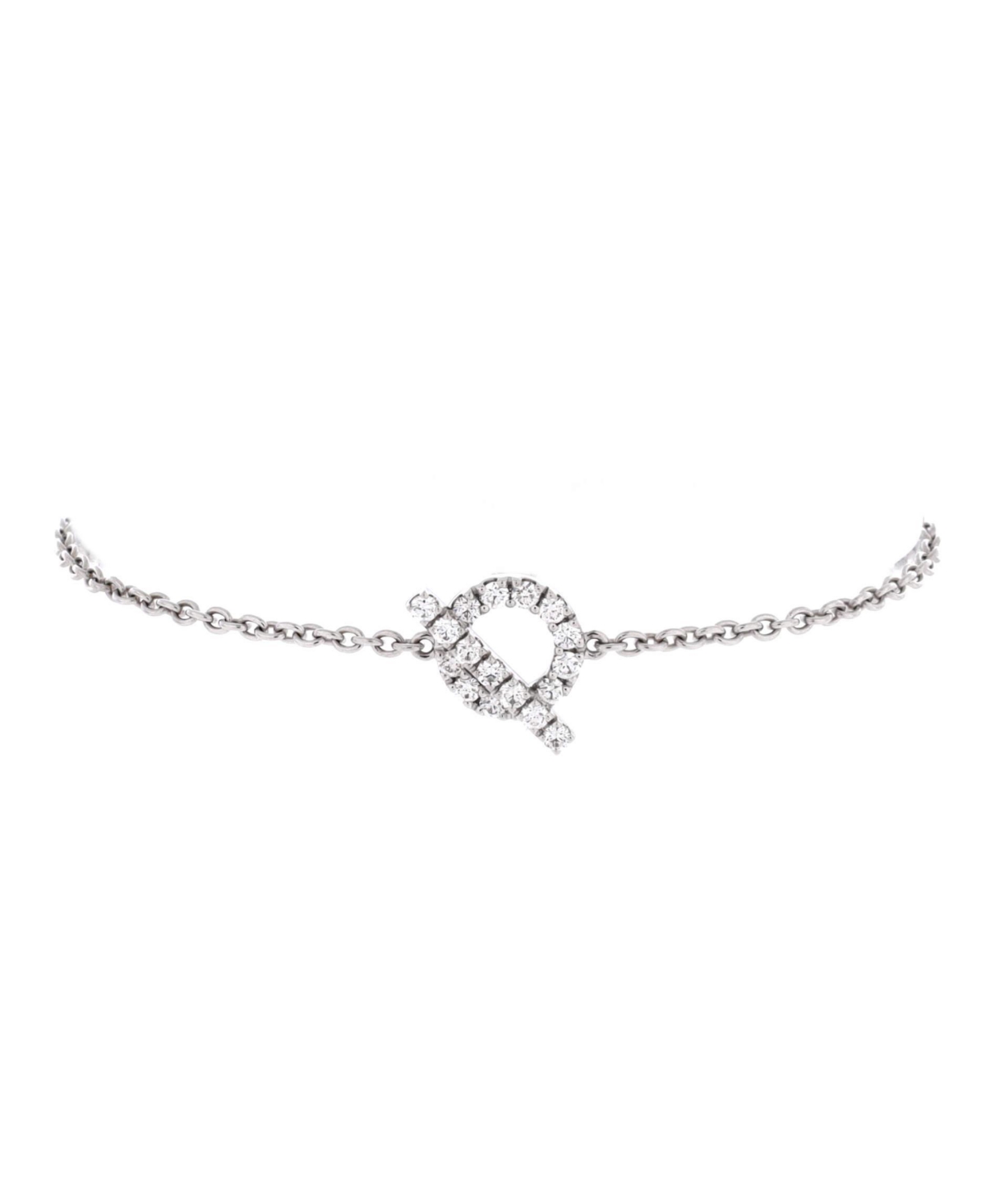 Click here for Pre-Owned HERMES Finesse Bracelet - 18k white gold prices