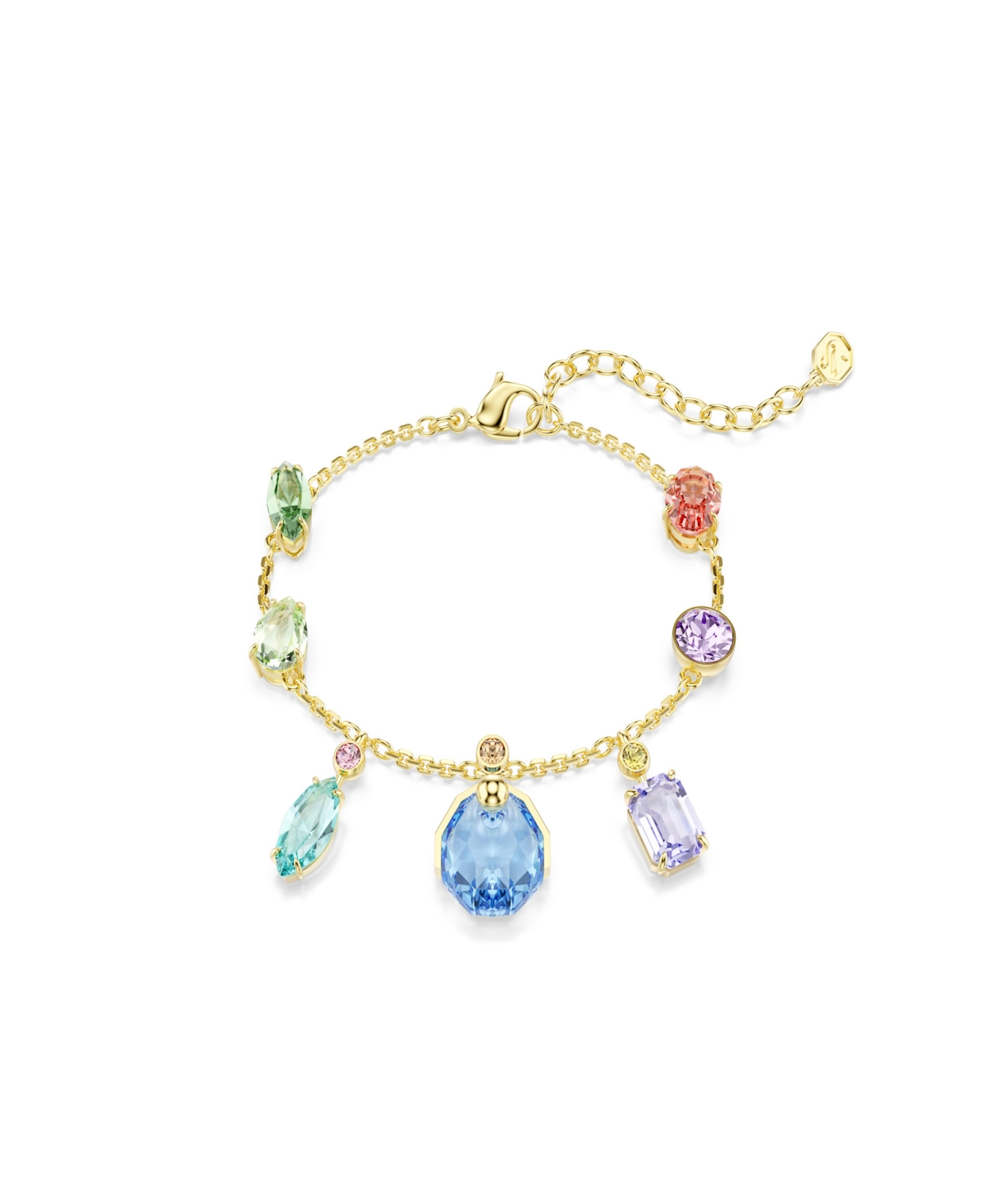 Click here for Swarovski Gold-Tone Plated Gema Bracelet - Open prices