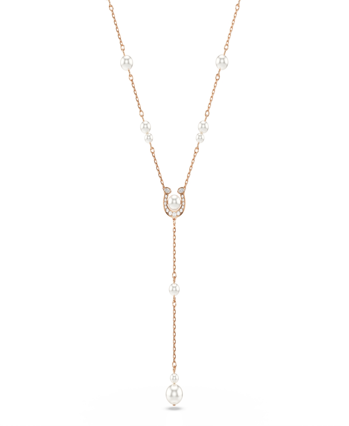 Click here for Swarovski Rose Gold-Tone Plated Symbolica Y Neckla... prices