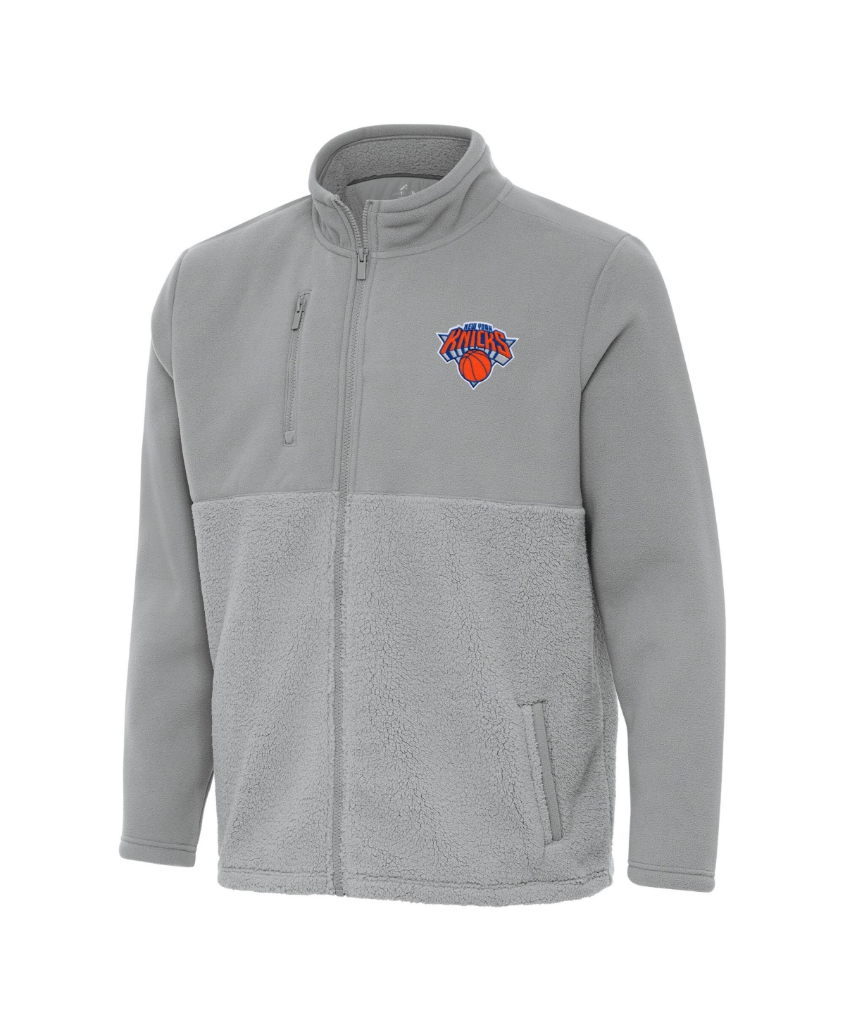Click here for Antigua Mens Gray New York Knicks Daily Fused Full... prices
