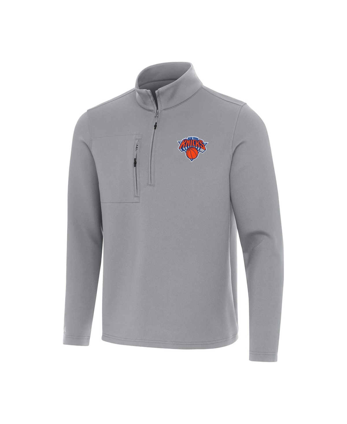 Click here for Antigua Mens Gray New York Knicks Insider Quarter-... prices