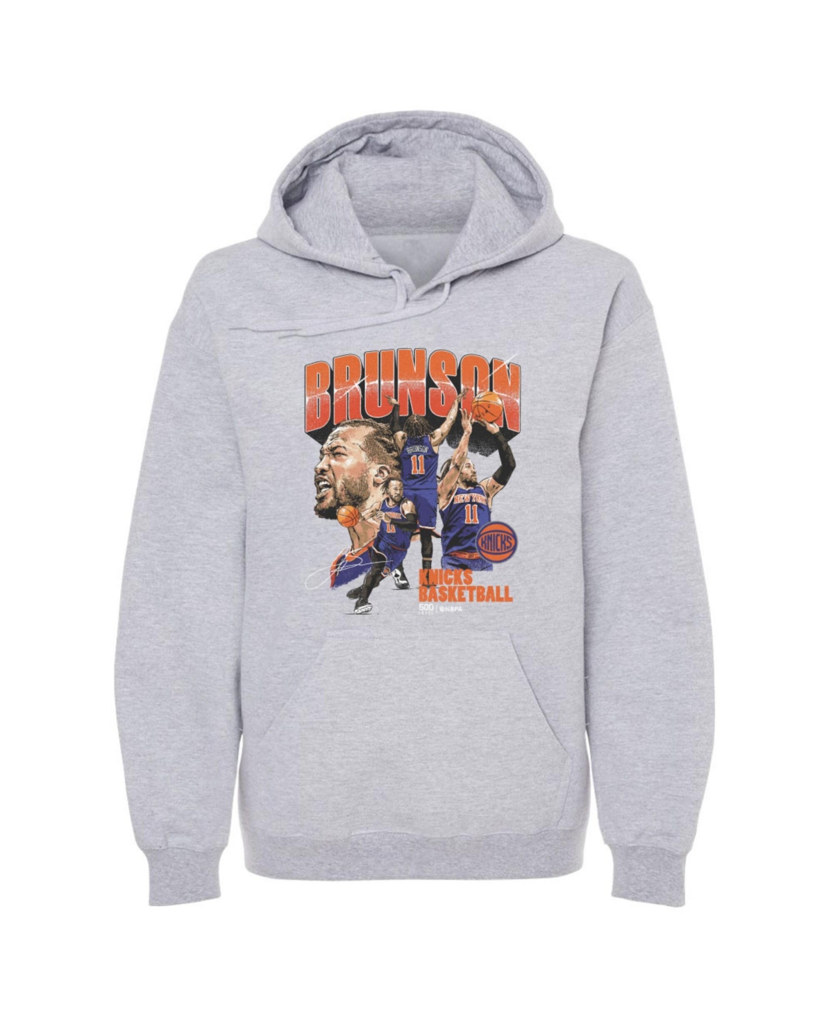 Click here for 500 Level Mens Jalen Brunson Gray New York Knicks... prices
