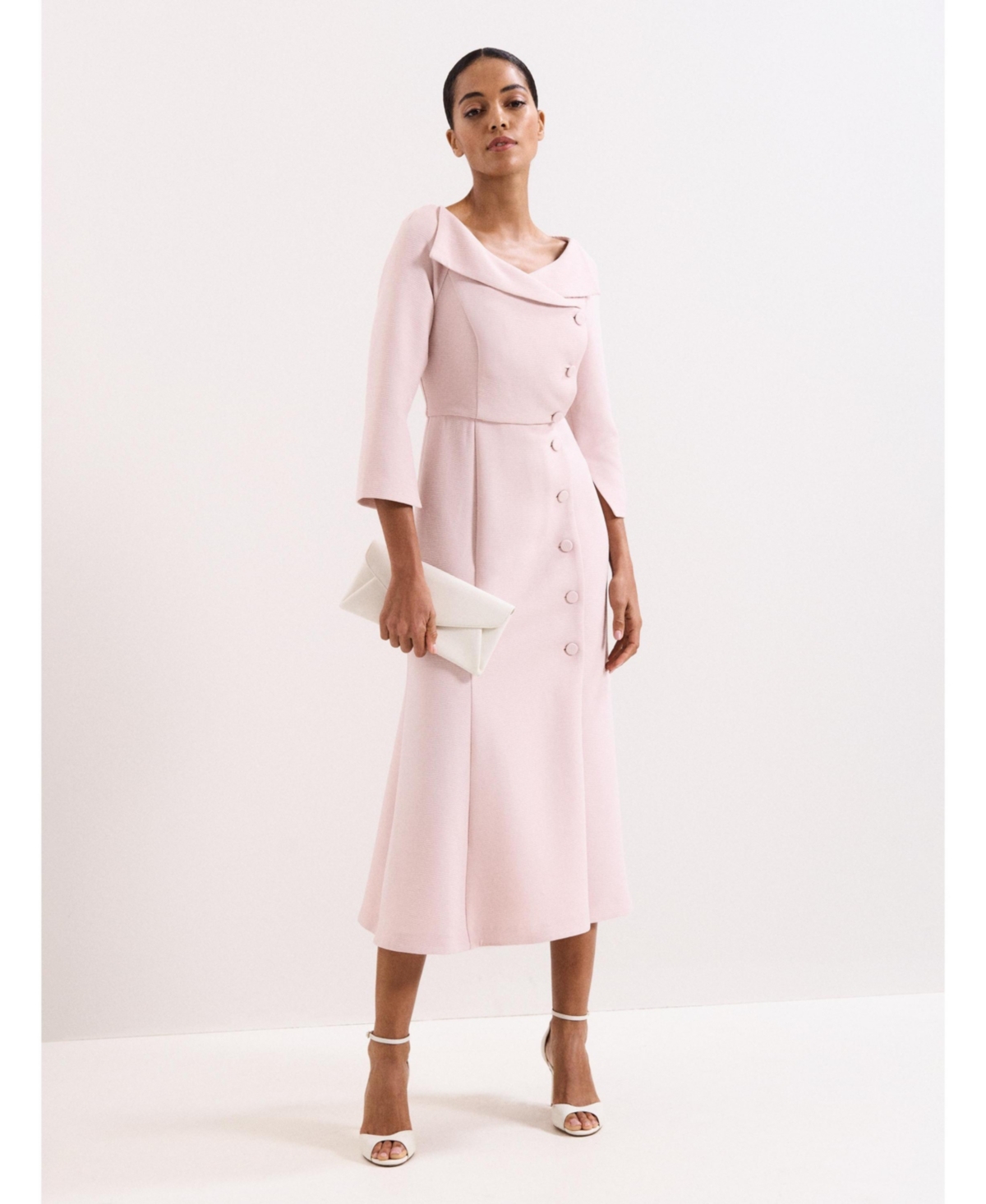 Click here for Phase Eight Womens Sienna Dress - Pale pin prices