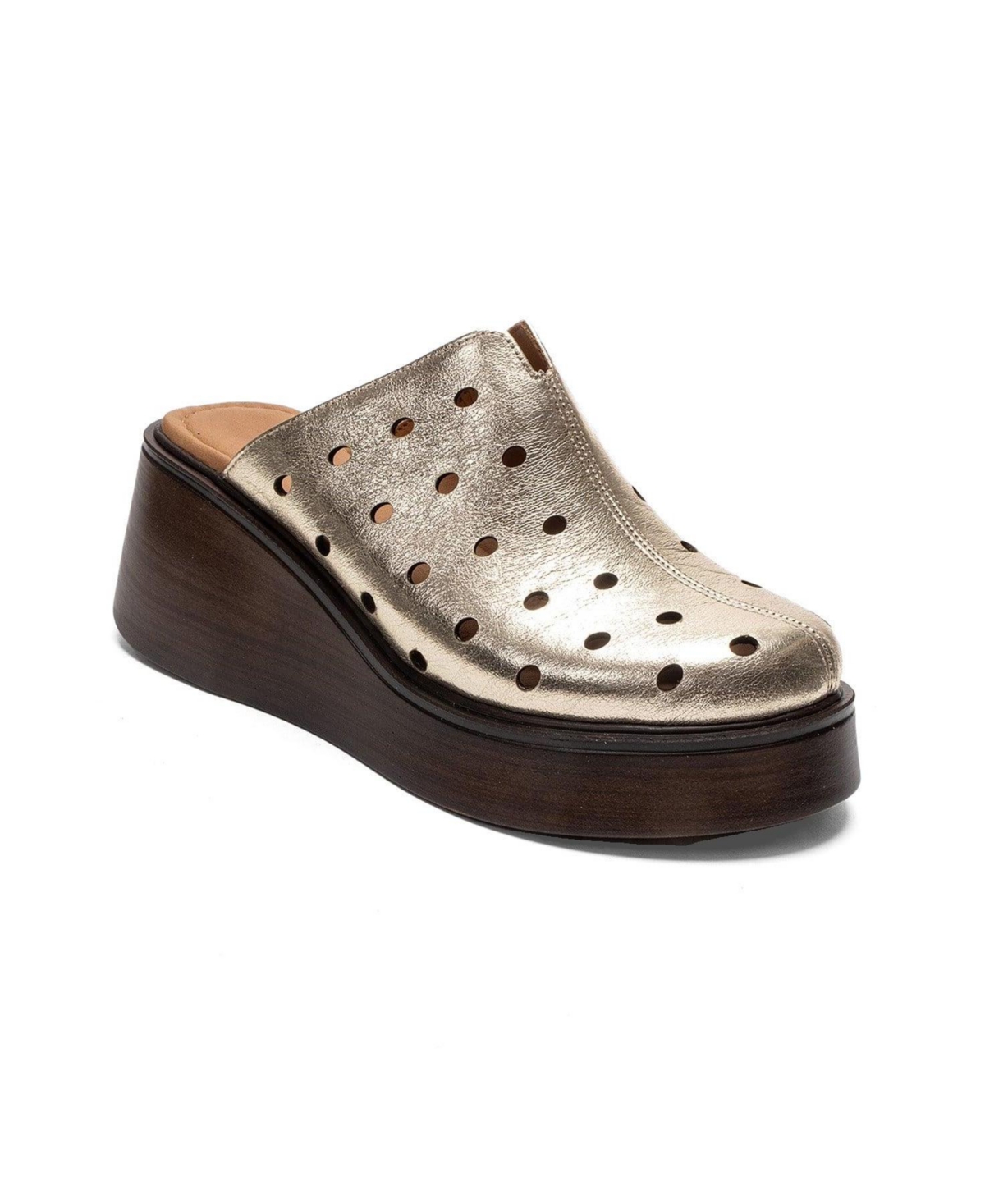Click here for Forever & Always Shoes Womens Nives Leather Wedge... prices