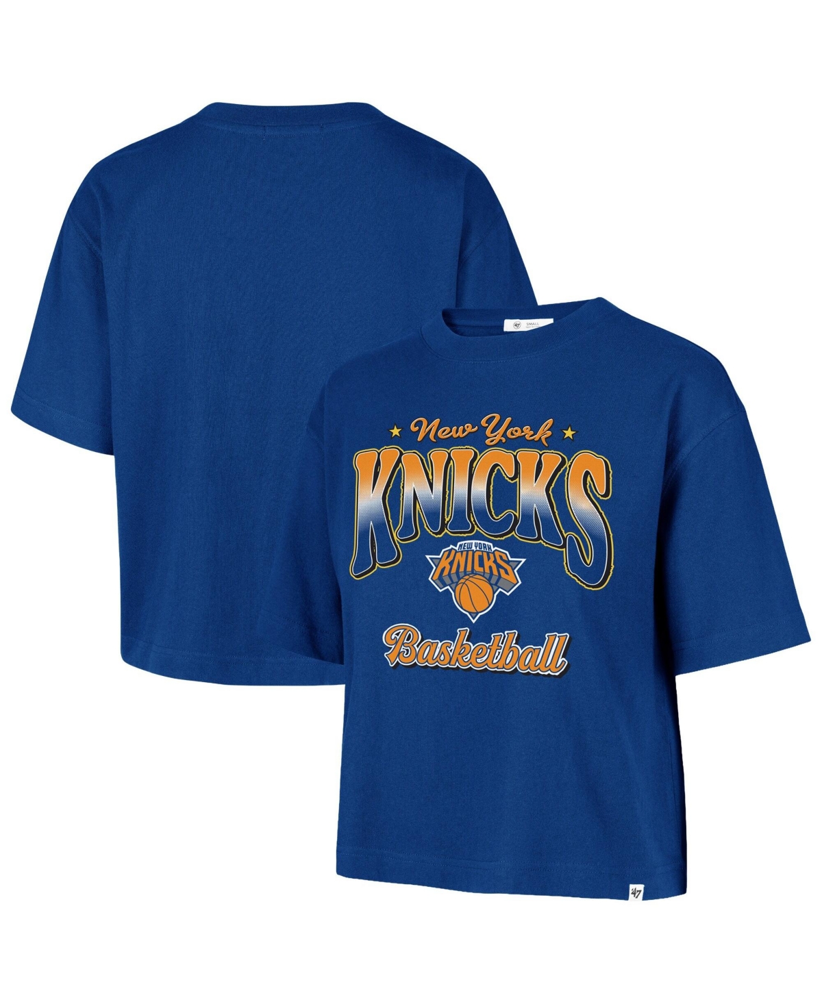 Click here for 47 Brand Womens Blue New York Knicks Vibe Check Re... prices