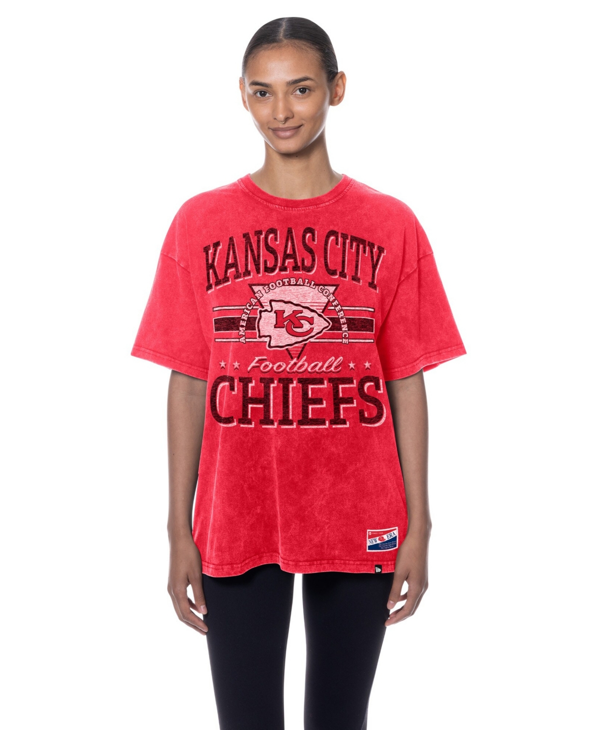 Click here for New Era Womens Red Kansas City Chiefs Throwback Ov... prices