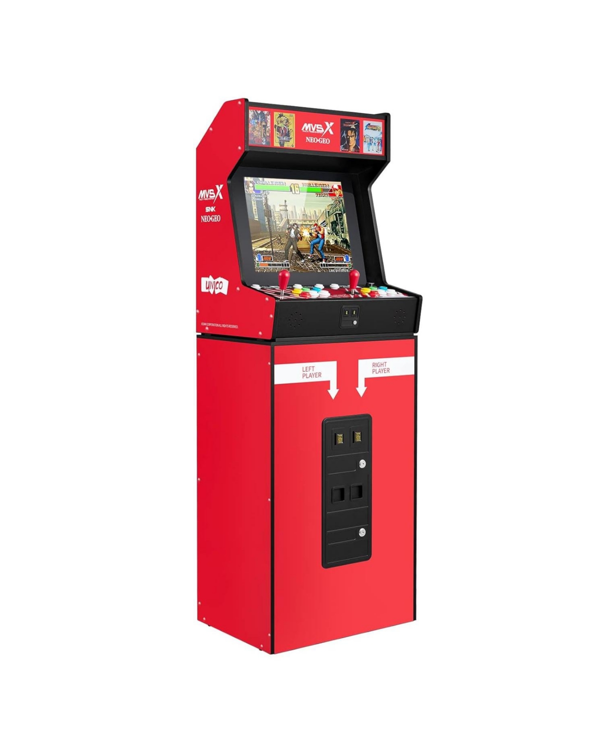 Click here for Unico Mvsx Home Arcade Bartop Console and Base wit... prices