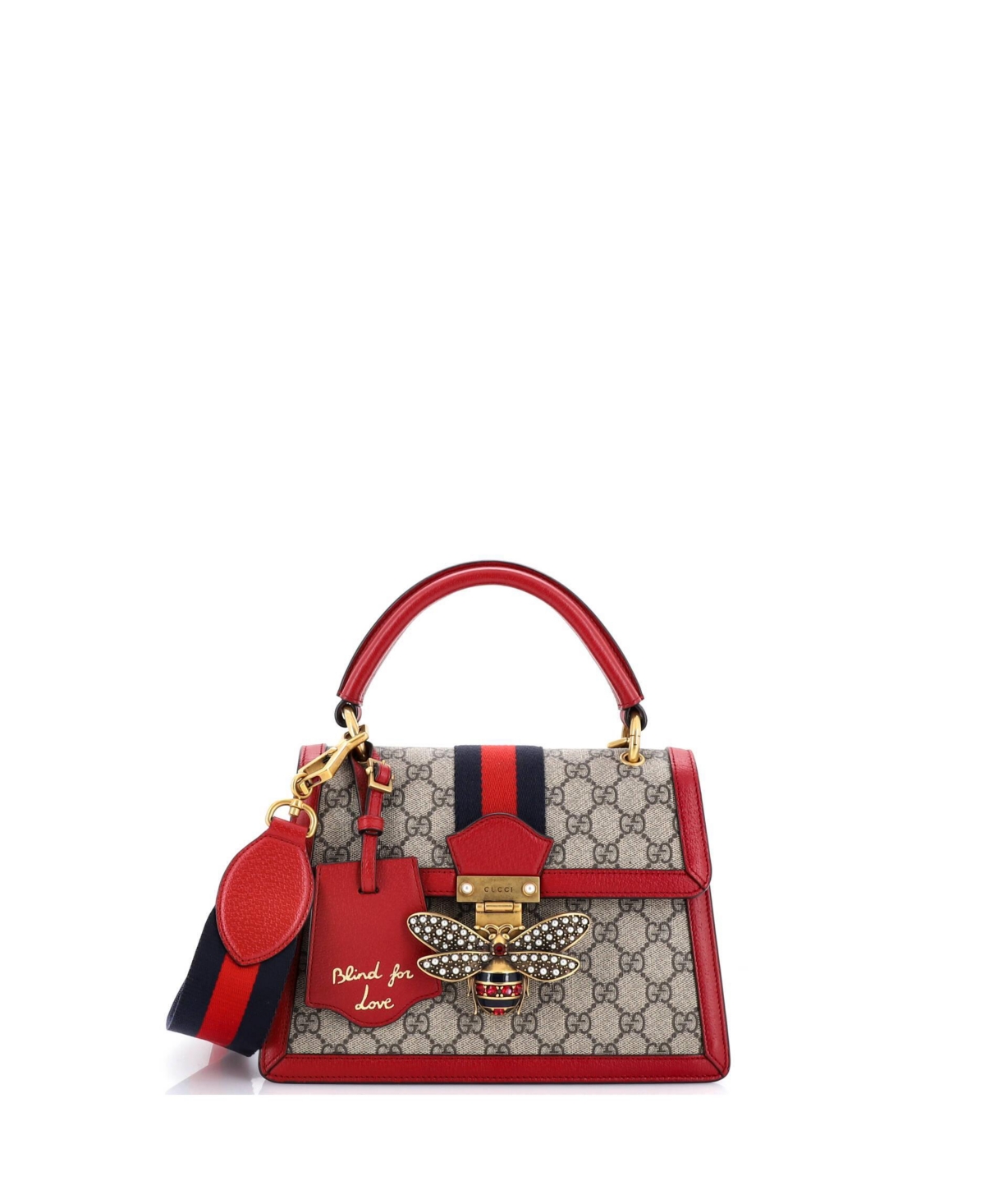 Click here for Pre-Owned Gucci Small Queen Margaret Top Handle Ba... prices