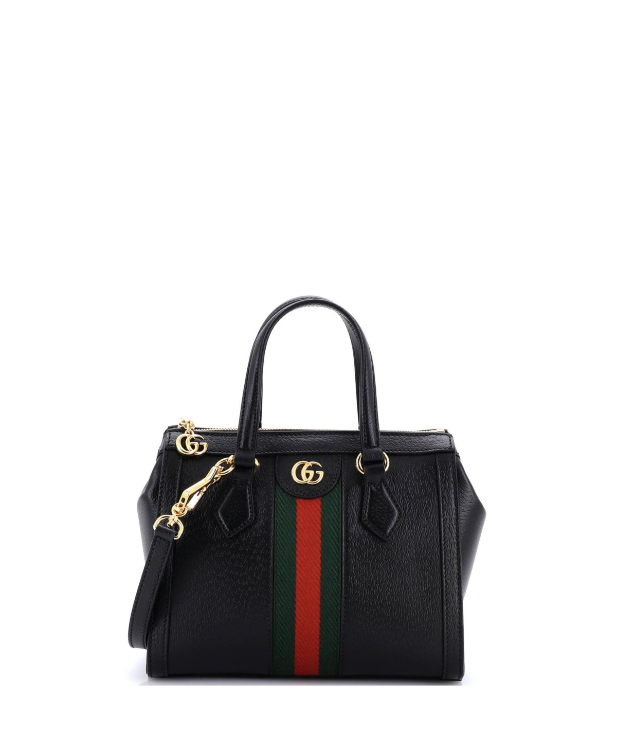 Click here for Pre-Owned Gucci Small Ophidia Top Handle Tote Leat... prices