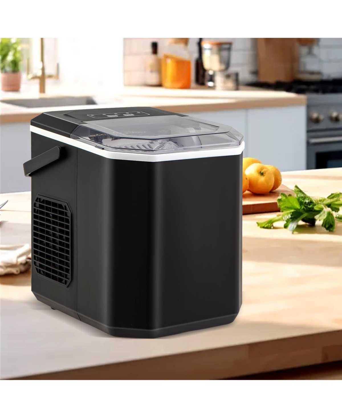 Click here for sumyeg Countertop Ice Maker with Self Cleaning Fun... prices