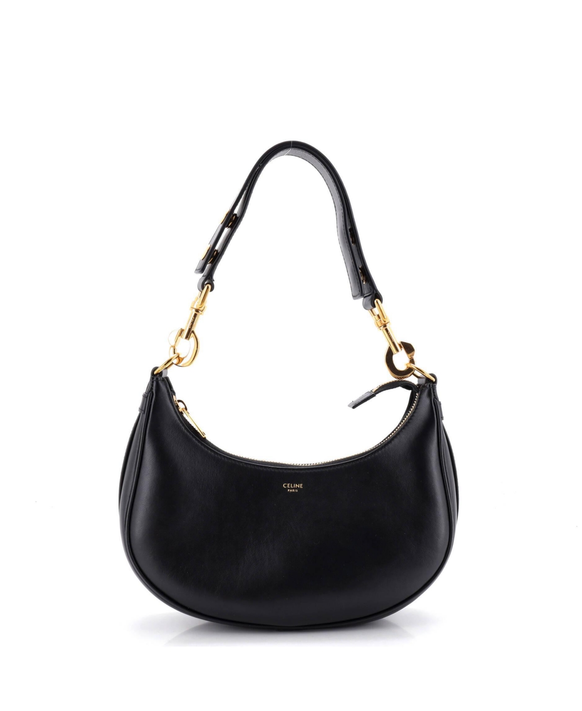 Click here for Pre-Owned Celine Medium Ava Strap Bag Leather - Bl... prices