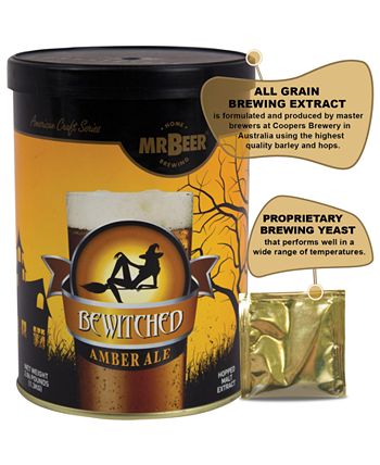 Mr. Beer Bewitched Amber Ale Beer Making Kit - Macy's