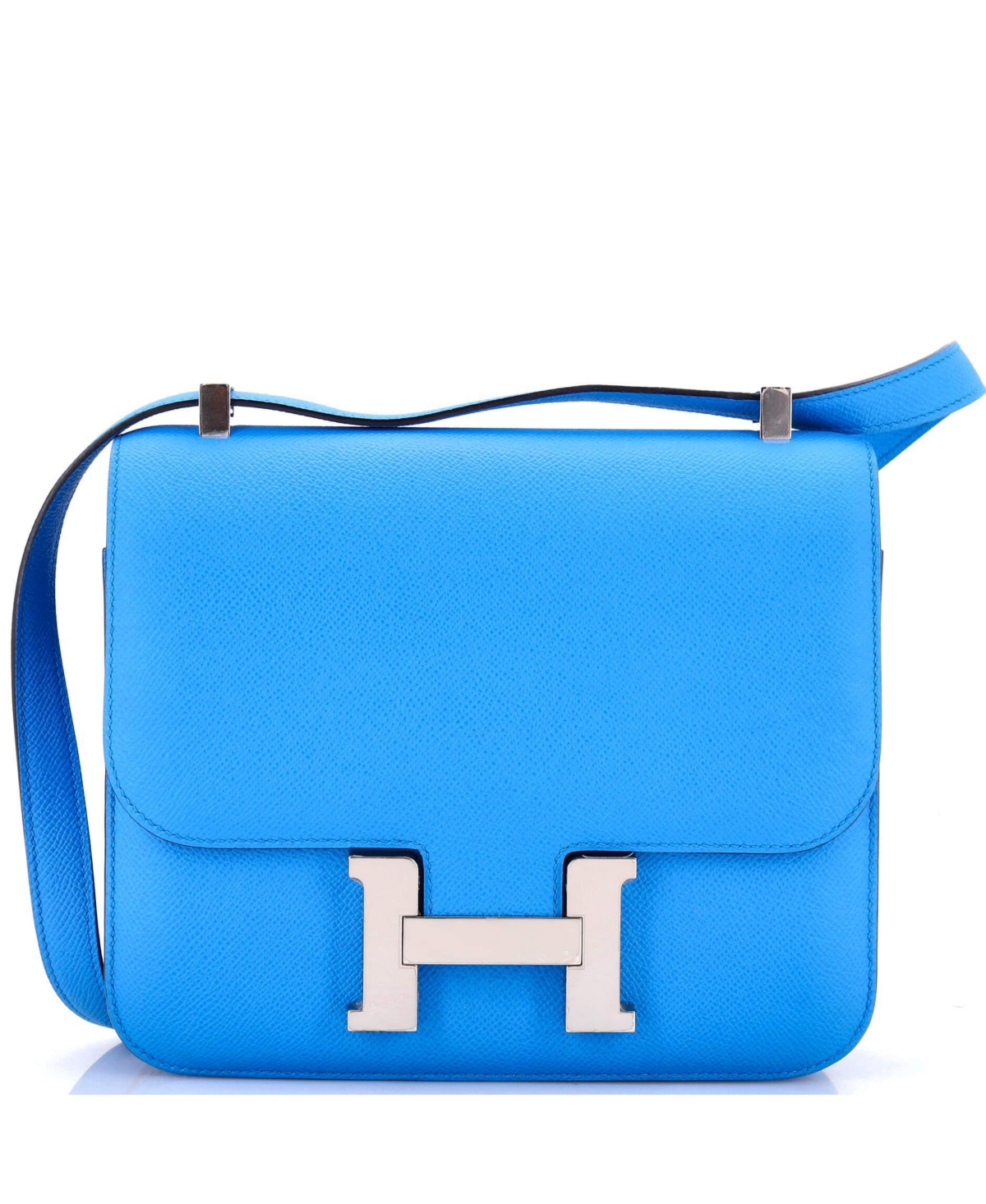 Click here for Pre-Owned HERMES 24 Constance Bag Epsom - Blue prices