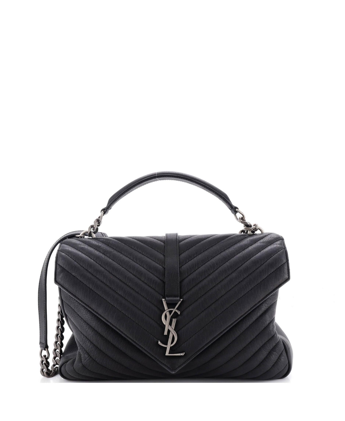 Click here for Pre-Owned Saint Laurent Large Classic Monogram Col... prices