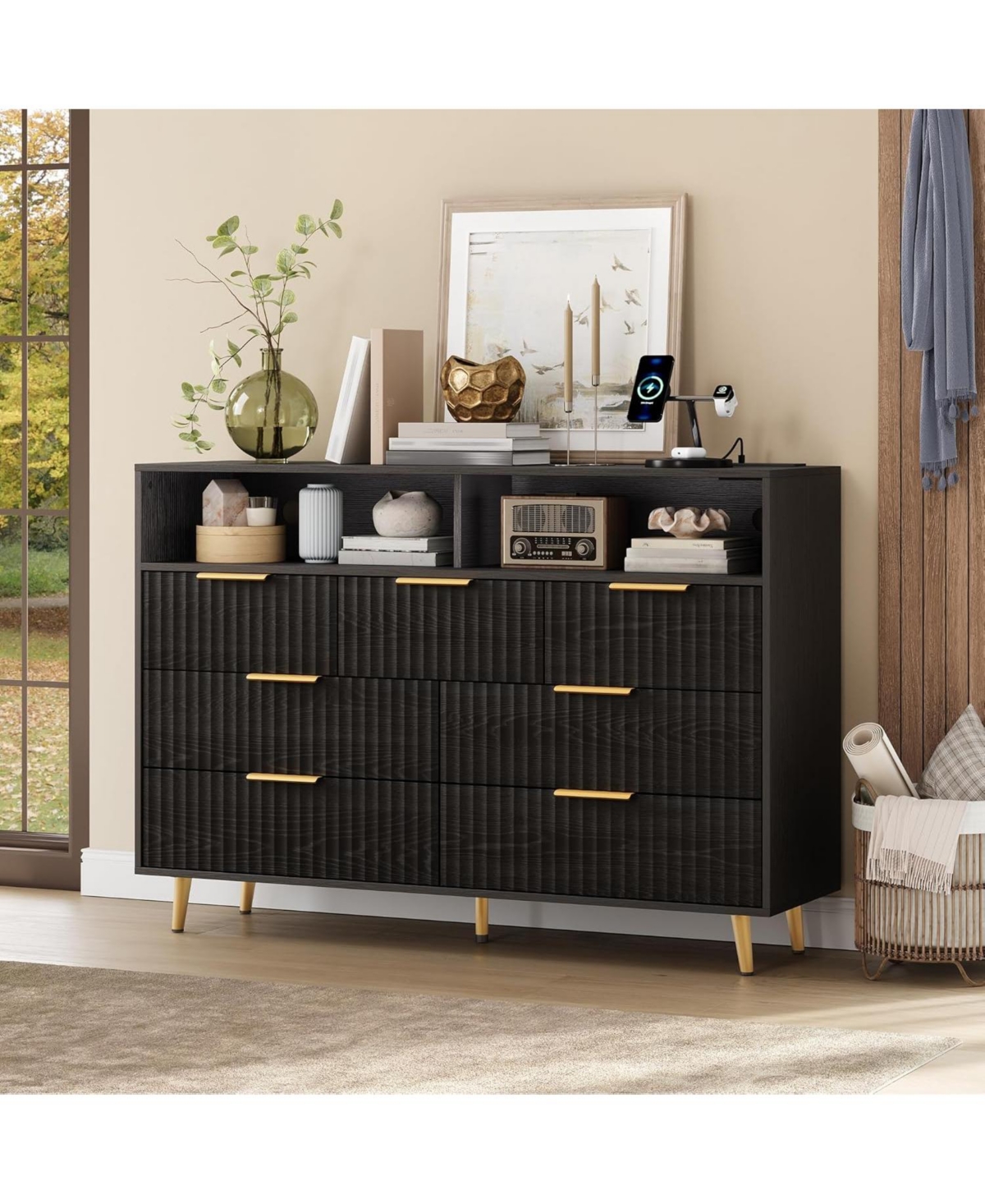 Click here for gaomon 7 Drawers Dresser for Bedroom  54 Wide Dres... prices