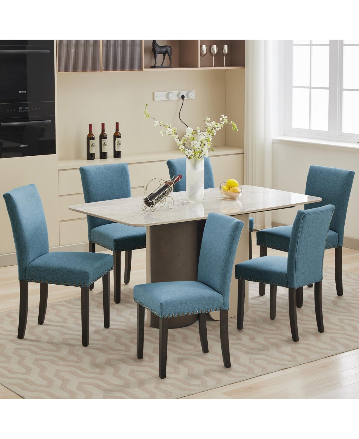 Click here for gaomon Dining Chairs Set Upholstered Parsons Diner... prices