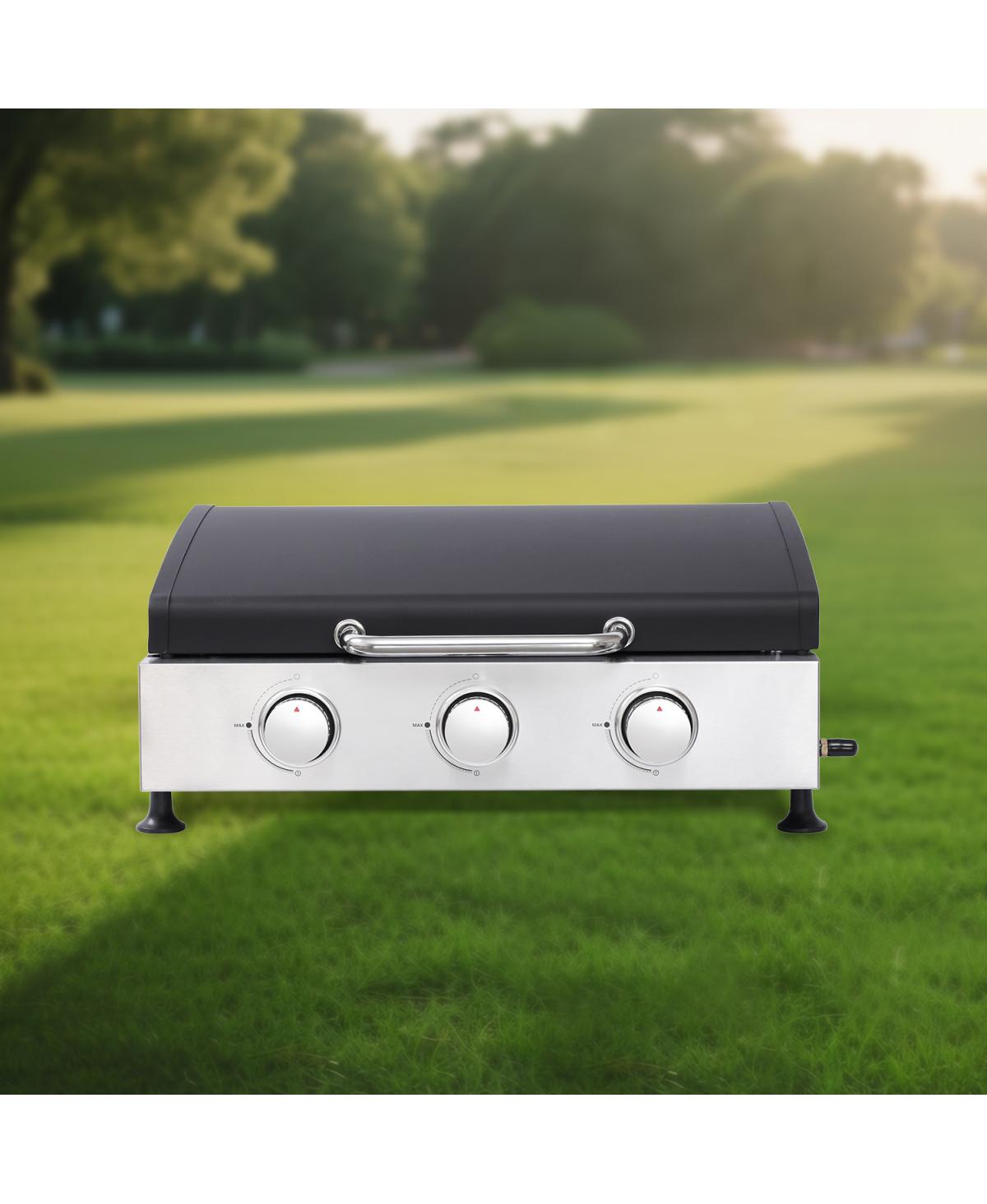 Click here for Streamdale Furniture 28 680 Btu 3-Burner Teppanyak... prices
